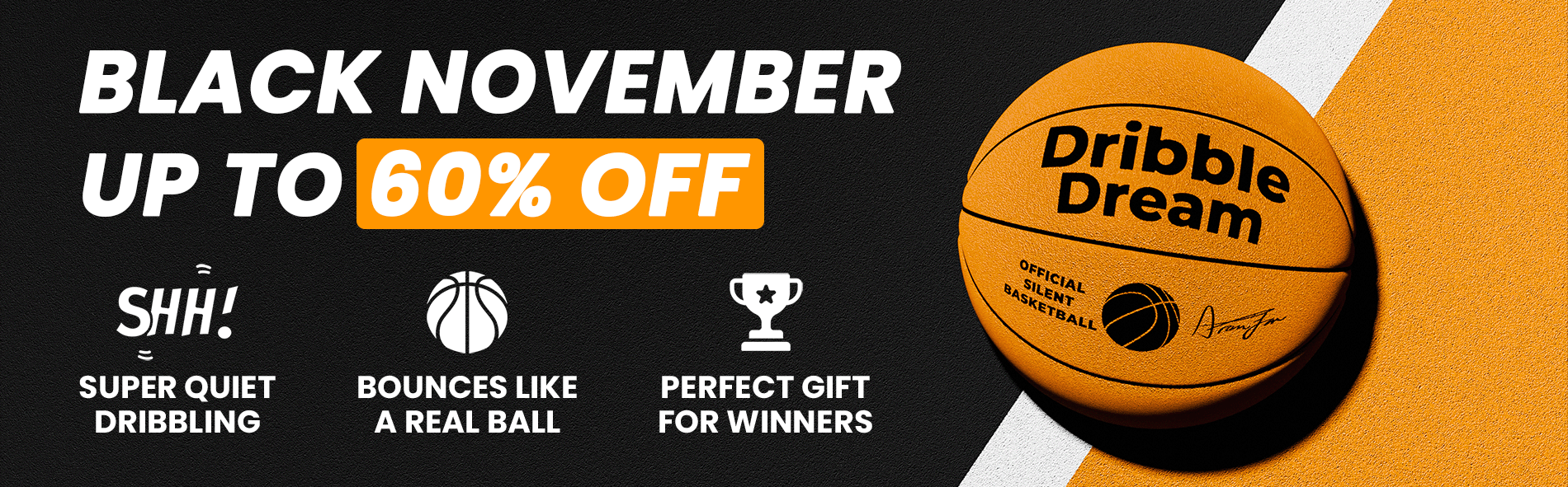 Dribble Dream - The Original Silent Basketball – DribbleDream